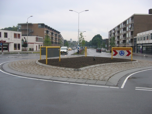 Turborotonde met oogreflectorbanden